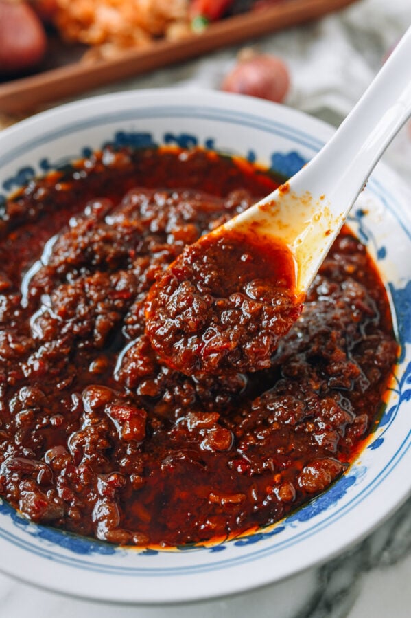 Belacan Sauce: A Malaysian Chinese Condiment - The Woks of Life