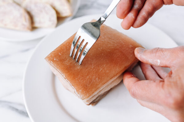 Hakka Steamed Pork Belly with Taro (Wu Tau Kau Yuk) - The Woks of Life