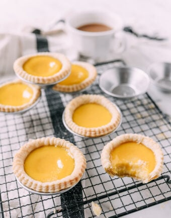 Hong Kong Egg Tarts (Chinese Dim Sum/Pastry) - The Woks of Life