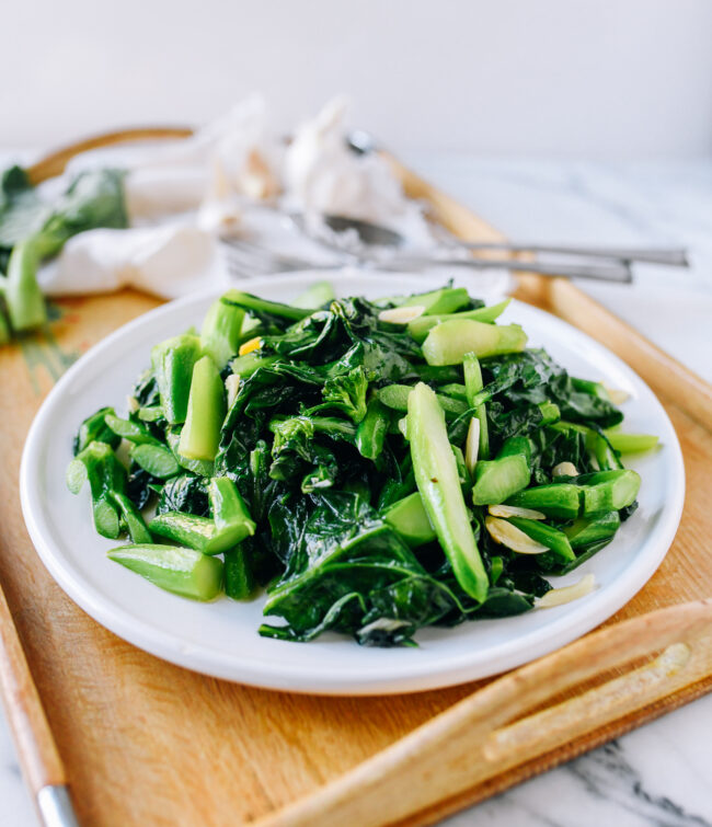 Chinese Broccoli Stir-fry (Gai Lan) - The Woks of Life