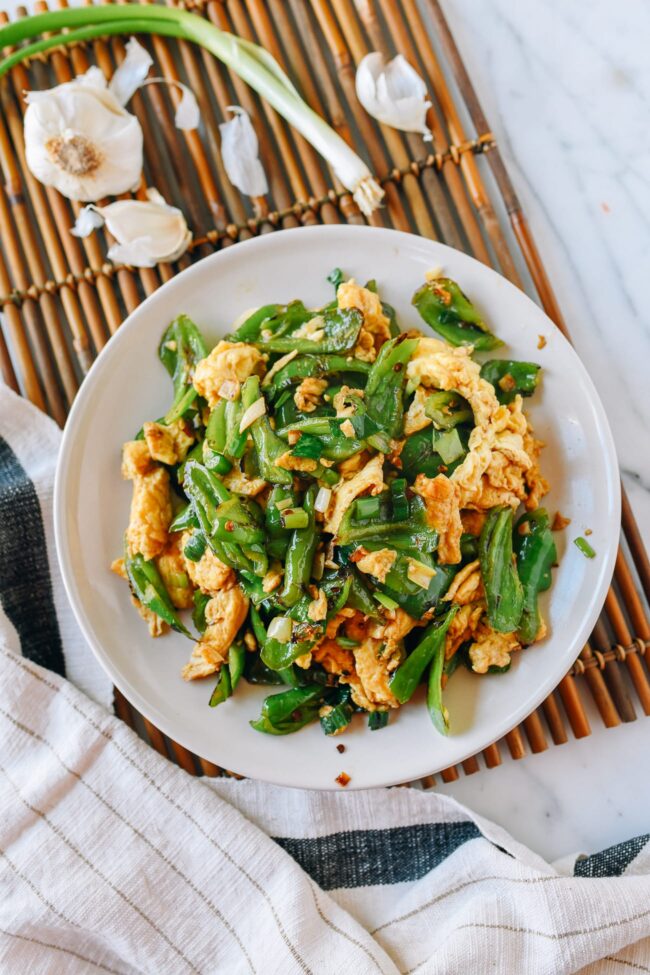 Quick Egg Stir-Fry with Peppers - The Woks of Life
