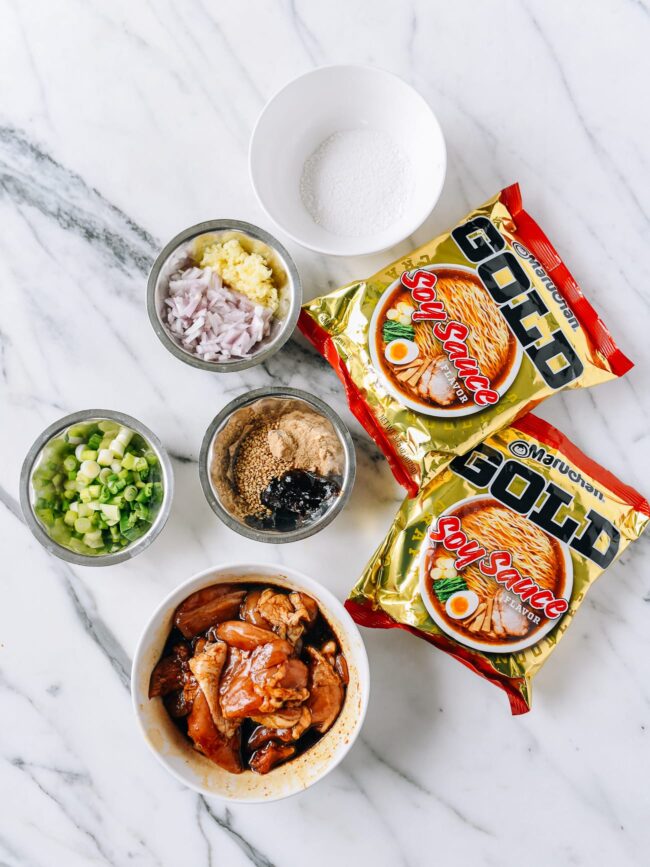Soy Garlic Chicken Instant Ramen - The Woks of Life