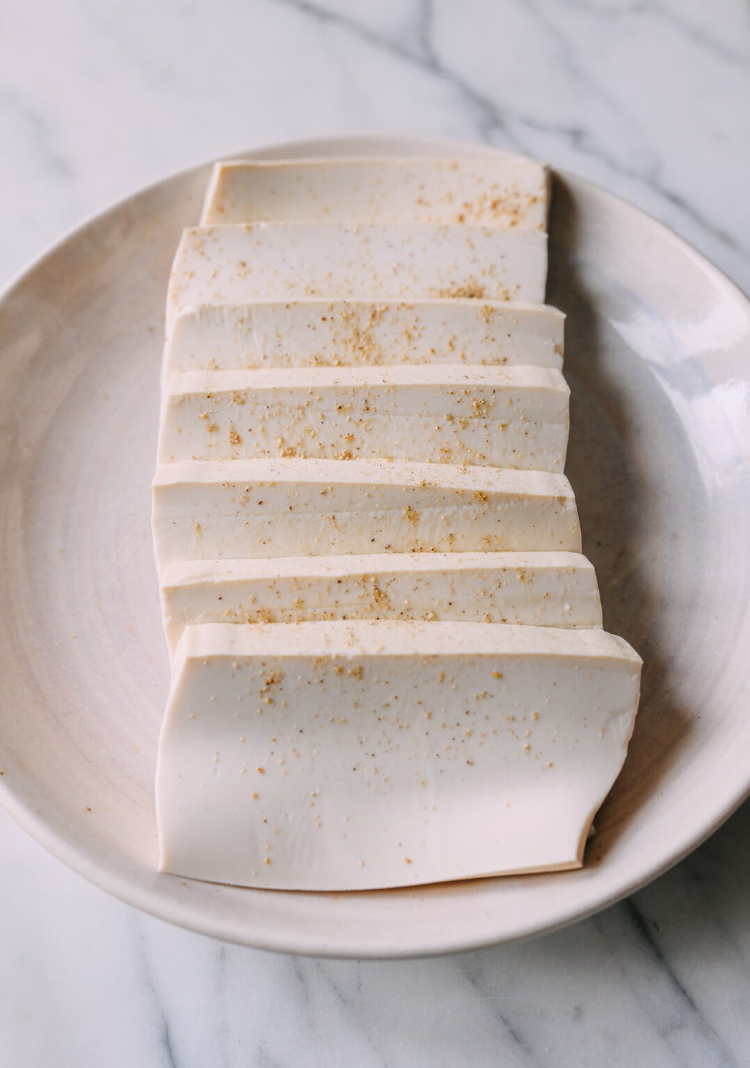 Cantonese-Style Steamed Tofu with Ginger & Scallions - The Woks of Life