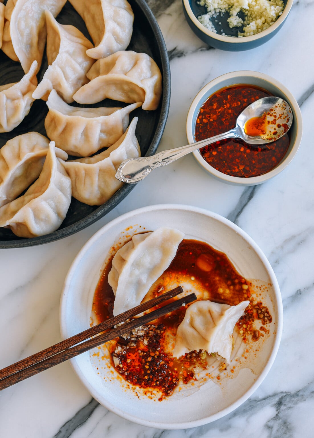 Pork and Celery Dumplings - The Woks of Life