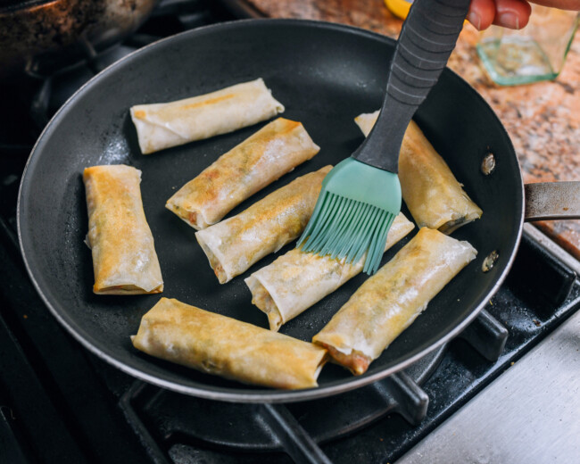Pan-fried Spring Rolls - The Woks of Life