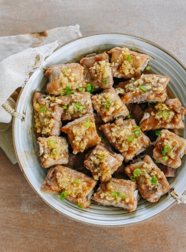 Steamed Pork Ribs with Red Fermented Bean Curd - The Woks of Life