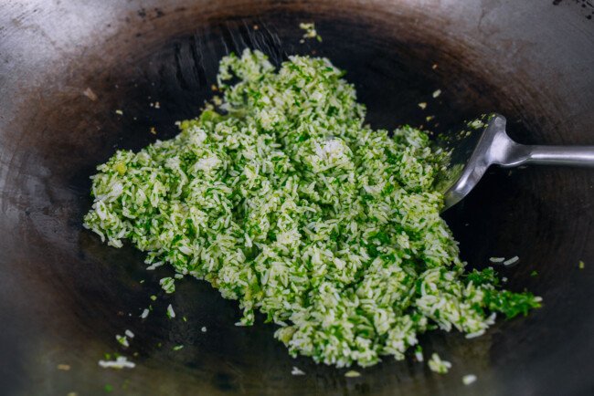 Scallion Rice - The Woks of Life