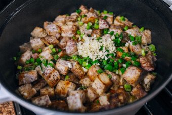 Taro Rice (芋头焖饭) - The Woks of Life