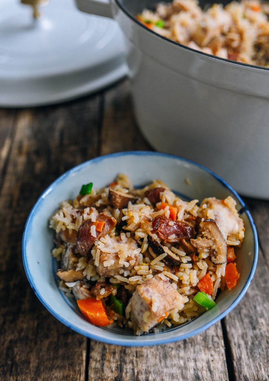 Taro Rice (芋头焖饭) - The Woks of Life