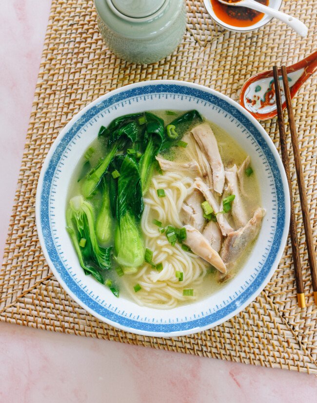 Chinese Chicken Noodle Soup (鸡汤面) - The Woks of Life