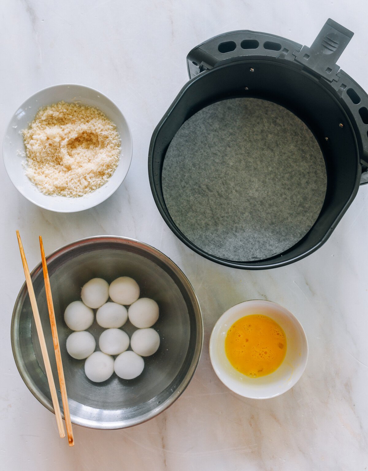 Crispy Tang Yuan (In an Air Fryer) - The Woks of Life
