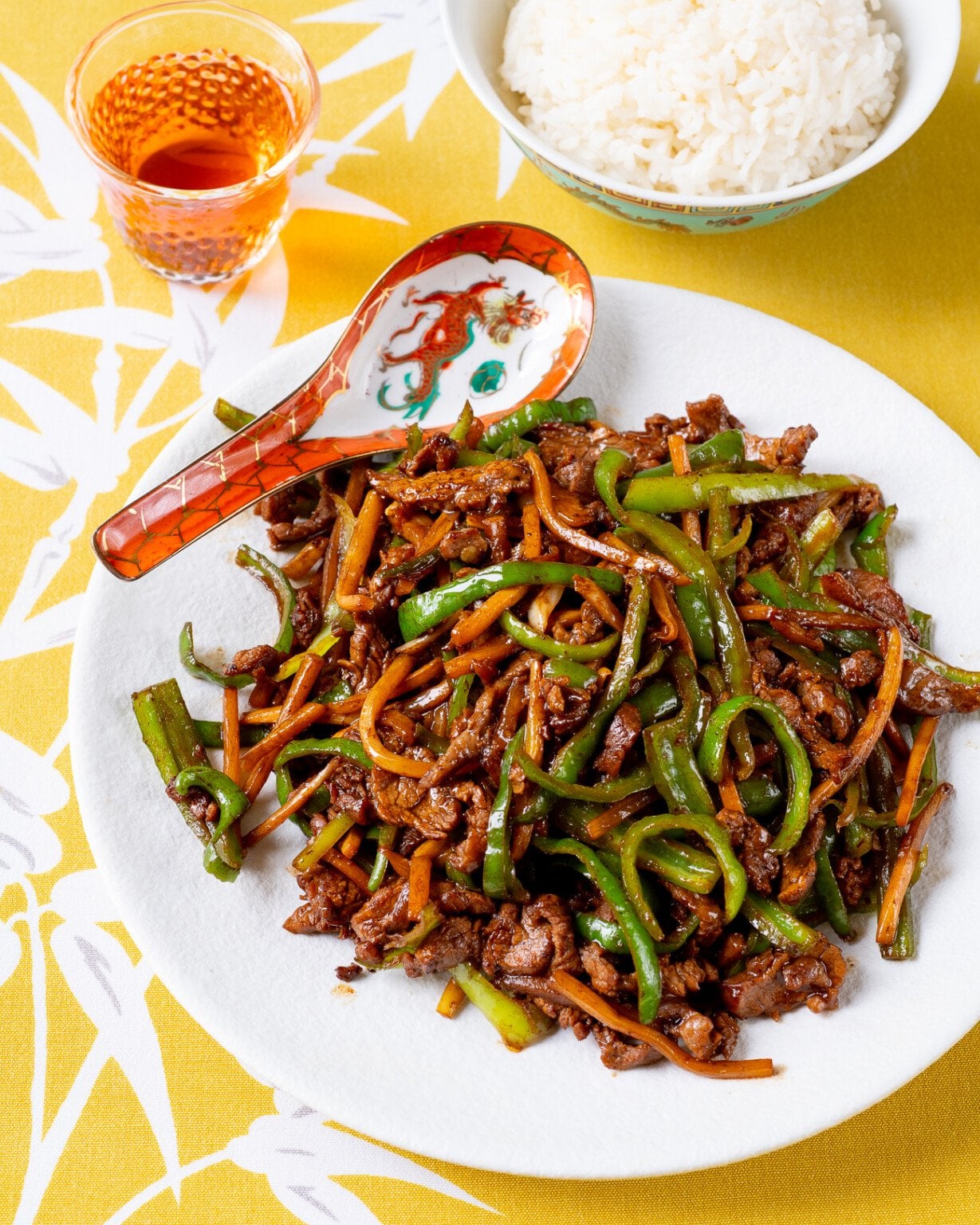 Beef with Bamboo Shoots & Peppers - The Woks of Life