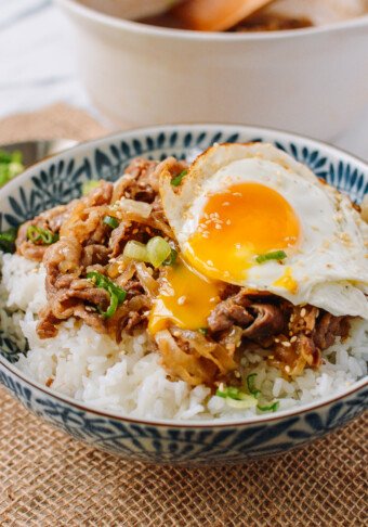 Gyudon (Japanese Beef & Rice Bowls) - The Woks of Life