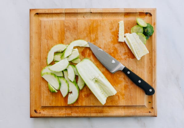 Loofah Stir-fry with Chicken - The Woks of Life