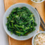 Stir-Fried Tong ho (Chrysanthemum Greens - 炒茼蒿) - The Woks of Life