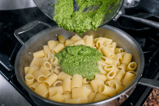 Kale Pesto Pasta - The Woks of Life