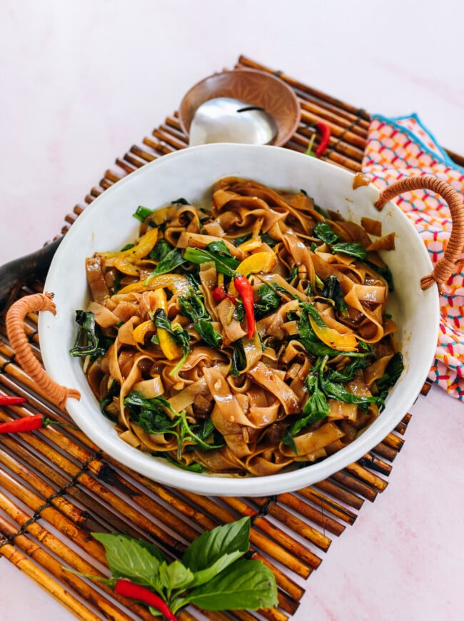 Thai Basil Noodles - The Woks of Life