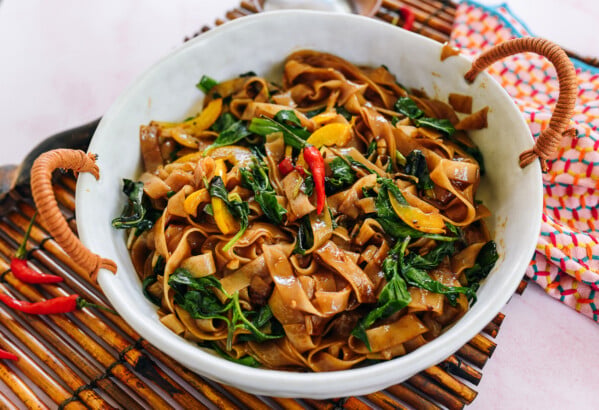 Thai Basil Noodles - The Woks of Life