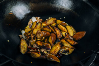 Fish Fragrant Eggplant (Yuxiang Qiezi) - The Woks of Life