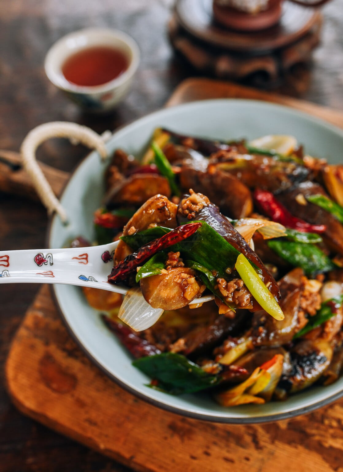 Fish Fragrant Eggplant (Yuxiang Qiezi) - The Woks of Life
