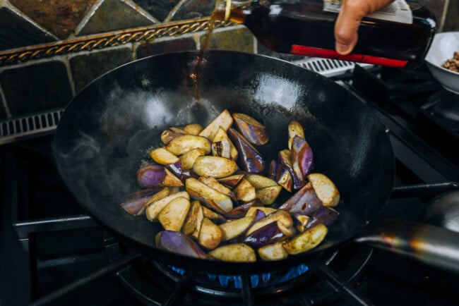 Fish Fragrant Eggplant (Yuxiang Qiezi) - The Woks of Life