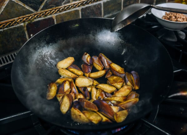 Fish Fragrant Eggplant (Yuxiang Qiezi) - The Woks of Life