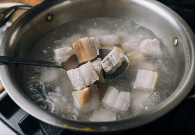 Pork Belly with 40 Cloves of Garlic - The Woks of Life