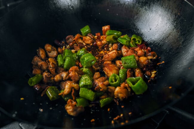 Three Pepper Chicken (A Sichuan Favorite!) - The Woks of Life
