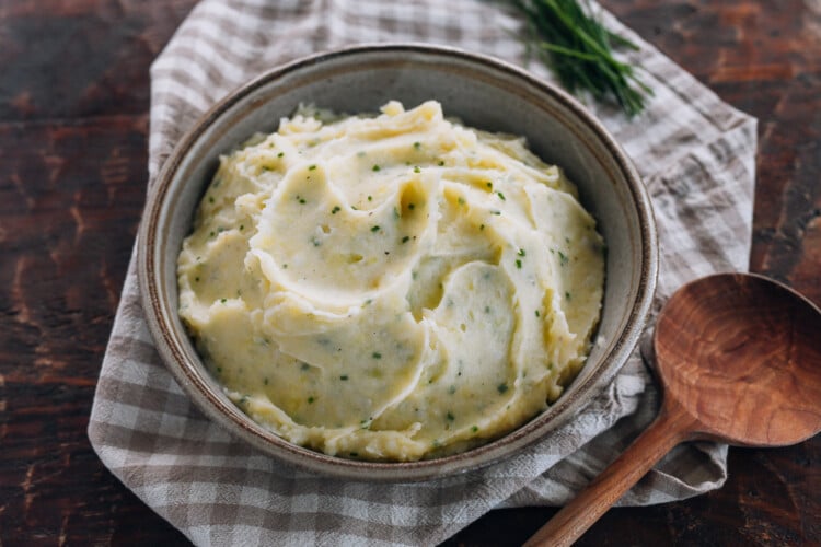 Chive Mashed Potatoes - The Woks of Life