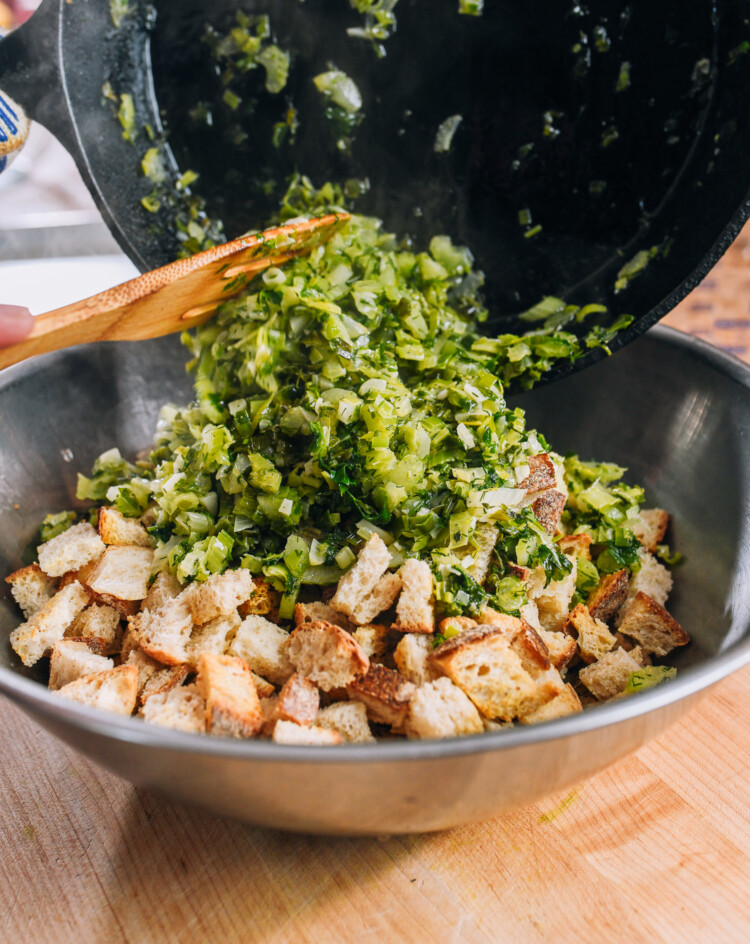 Herb Stuffing (Family Favorite!) - The Woks of Life