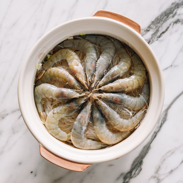 Shrimp Clay Pot with Garlic - The Woks of Life