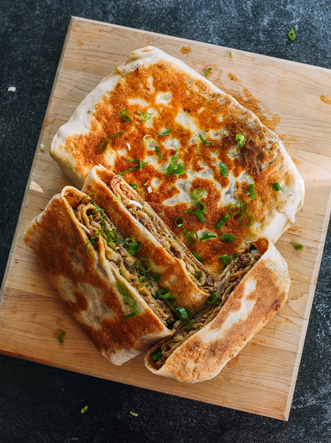 Chinese Meat Pie, 千层肉饼 - The Woks of Life