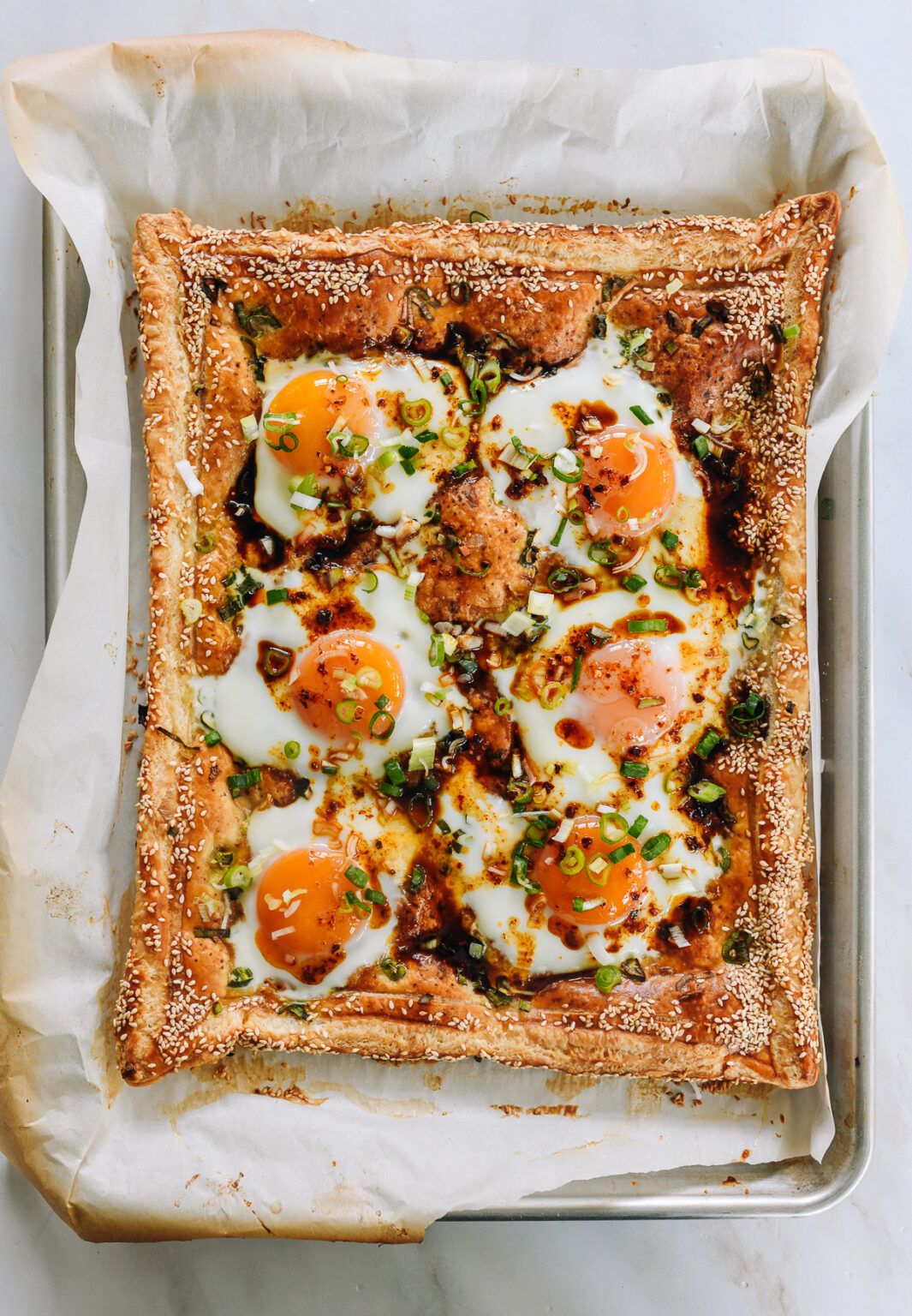 Chinese Egg Puff Pastry - The Woks of Life