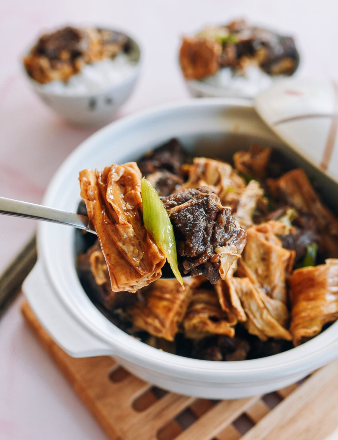 Chinese Beef Stew with Bean Curd Sticks - The Woks of Life