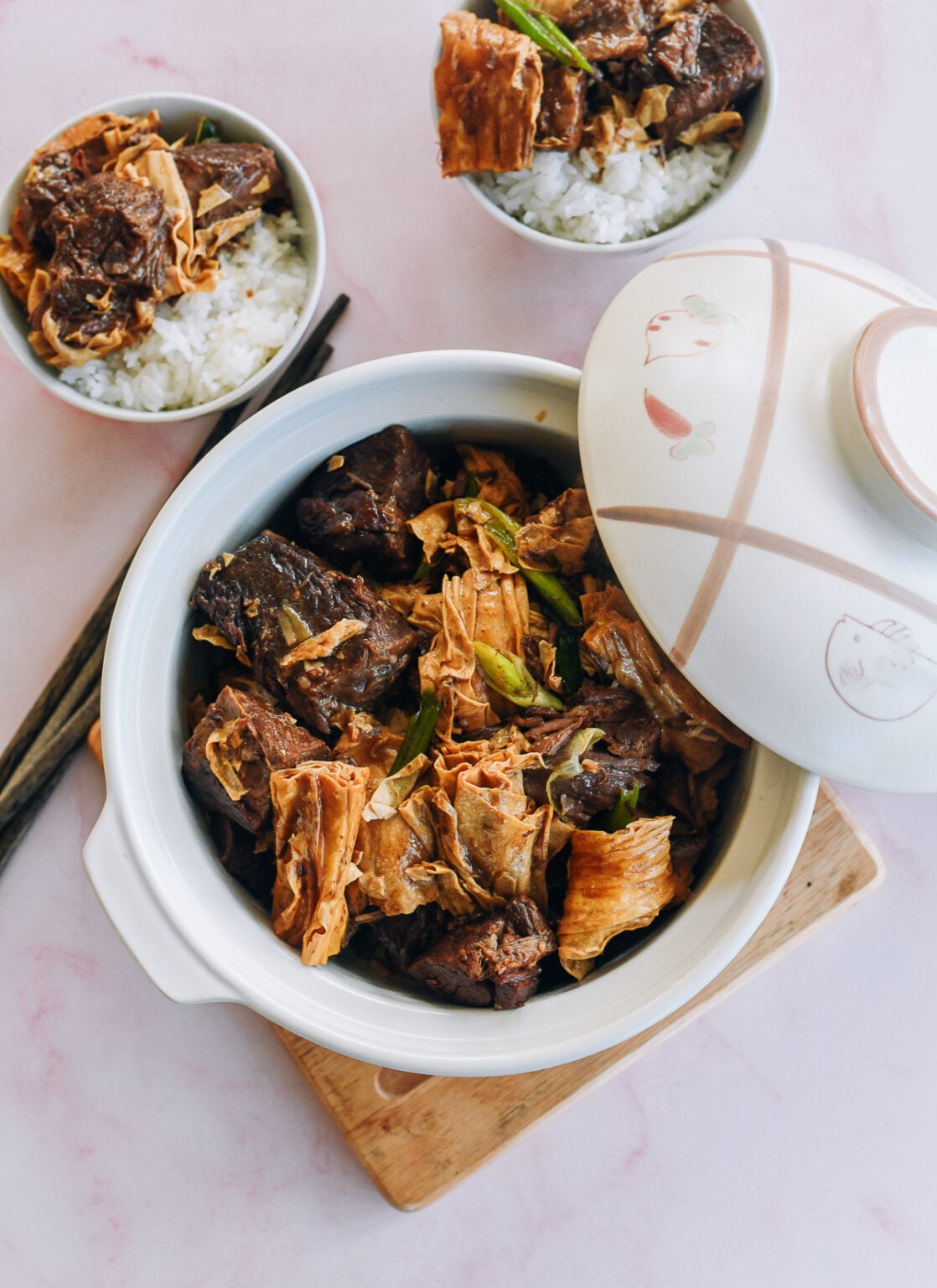 Chinese Beef Stew with Bean Curd Sticks - The Woks of Life